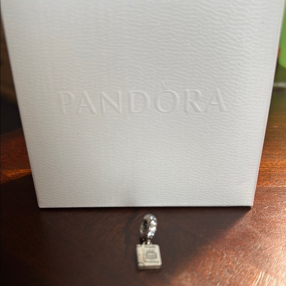 Pandora | Jewelry | Pandora Silver Happy Birthday Card Charm Open Up ...